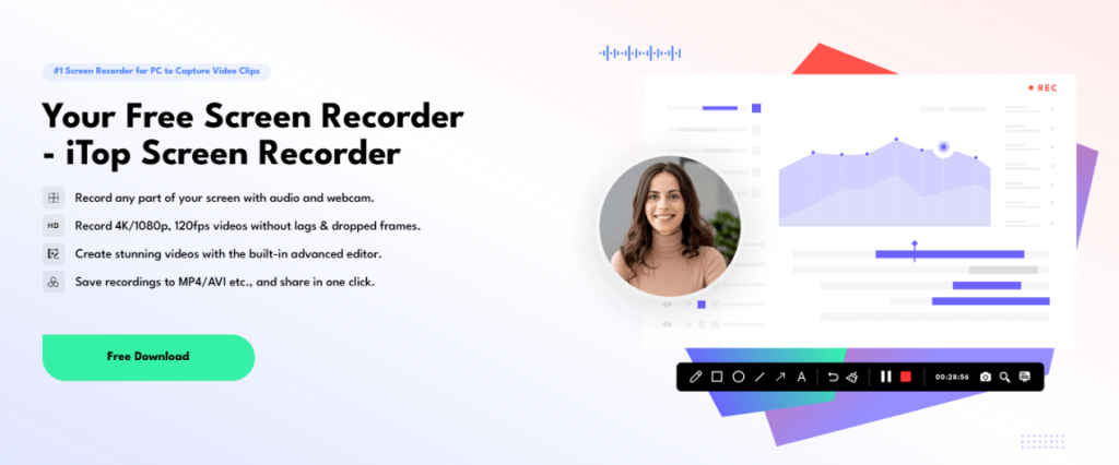 iTop Screen Recorder: The Ultimate Free Screen Recording Solution ...